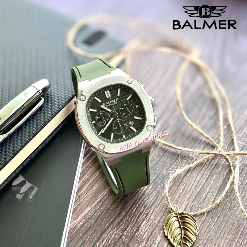 [Original] Balmer 8823G SS-6 Chronograph Sapphire Men's Watch with ...