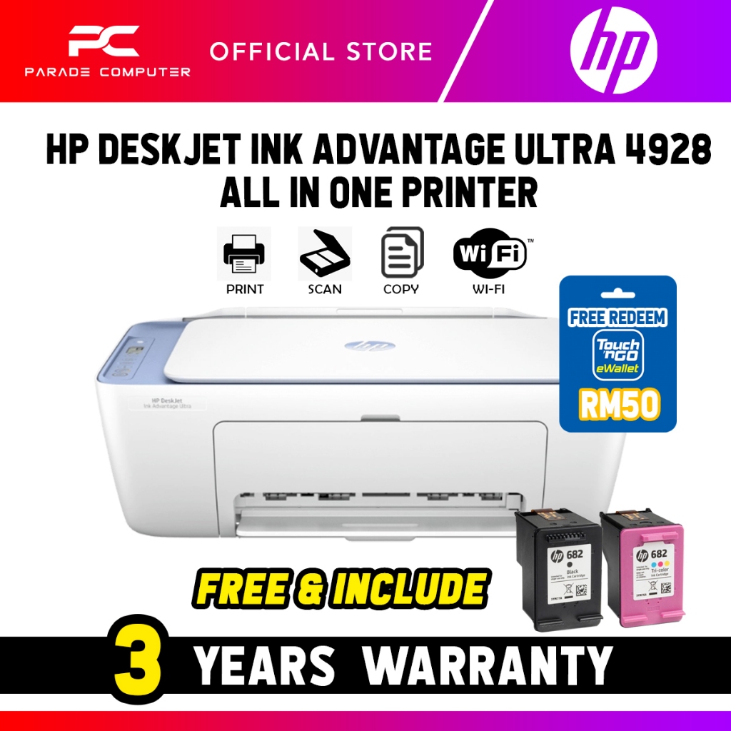 HP DESKJET INK ADVANTAGE ULTRA 4928 ALL-IN-ONE PRINTER [PRINT | SCAN ...