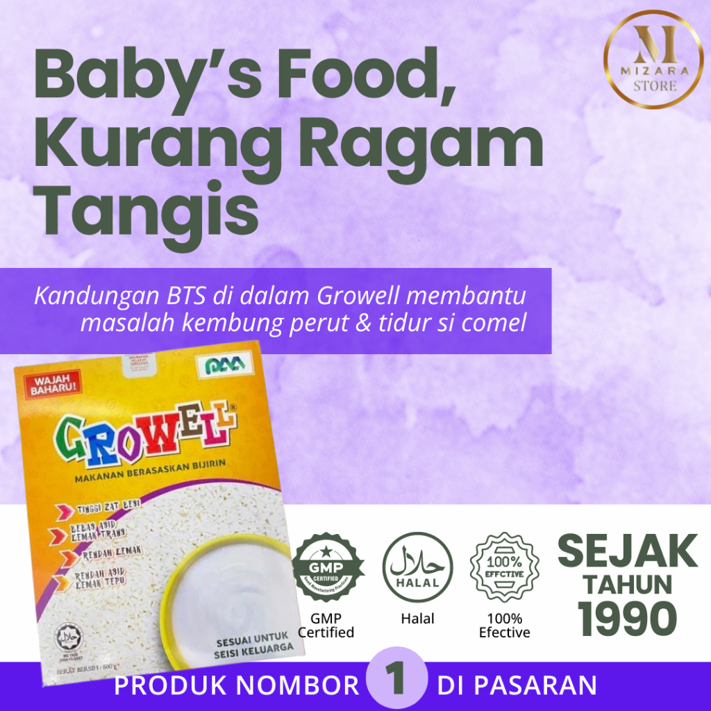 GROWELL BABY FOOD BABY PORRIDGE COOKER MAKANAN BAYI BABY PUREE | Shopee ...