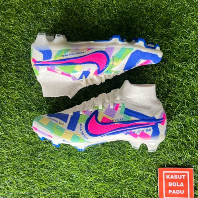 KASUT BOLA -AIRZOOM SUPERFLY 9 ELITE FG ”SOCAL PACK” SOCCER CLEATS ...