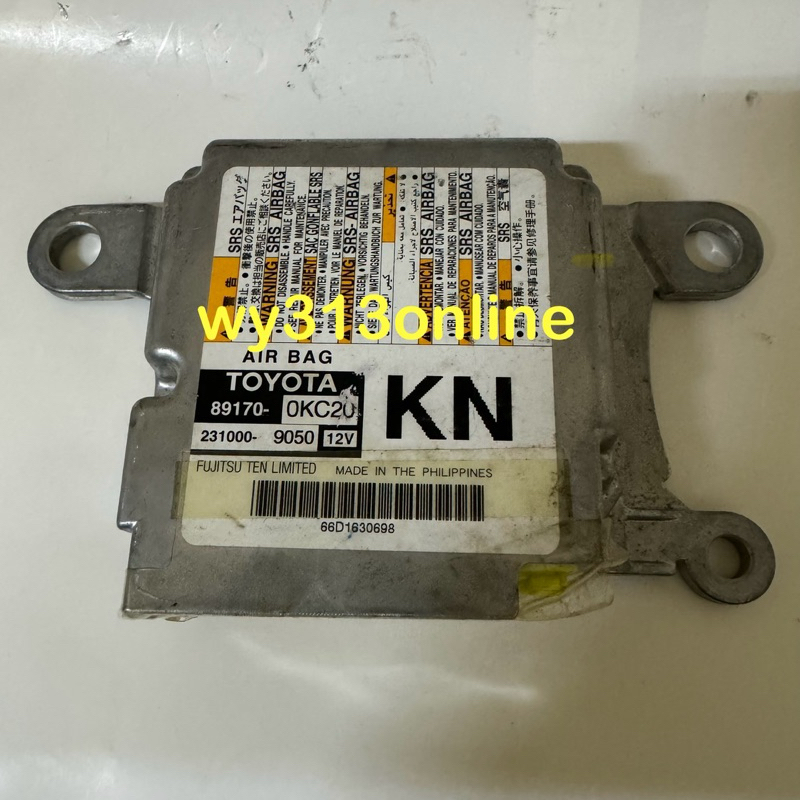 89170-0KC20 (KN) Original Toyota Innova 2019 Air Bag ECU | Shopee Malaysia