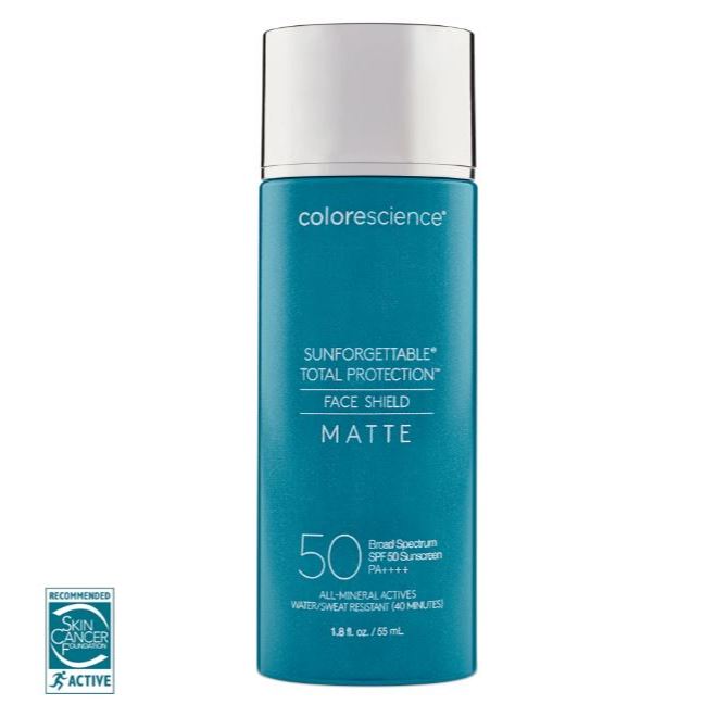 Colorescience Sunforgettable Total Protection Face Shield Matte SPF50 ...