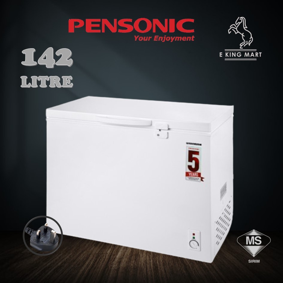 PENSONIC Freezer PFZ-153 142L Capacity Chest Freezer Dual Function ...