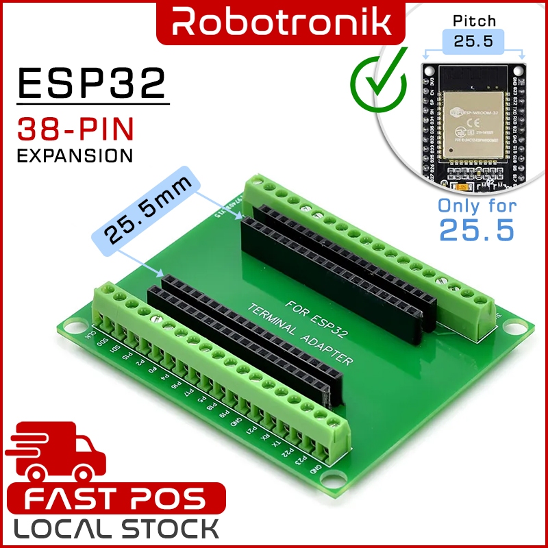 ESP32 (WIFI + Bluetooth) 30-pin 38-pin IoT Lua Board NODEMCU ESP-WROOM ...