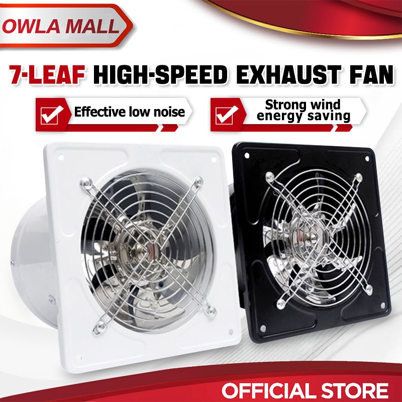 Exhaust fan 4/6/8/10/12 inch Powerful Window Kipas Ekzos Fan Kitchen ...