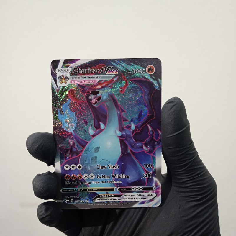 Charizard VMAX 3000 hp Pokemon PTCG CARD EDITION RARE CUSTOM MADE ...