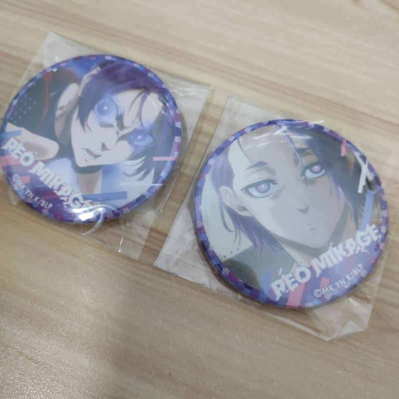 [Ready Stock] Blue Lock Official Badge - Reo | Shopee Malaysia