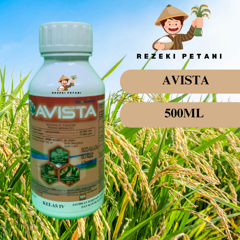 [ORIGINAL] 500ML Avista SC BIOVISTA Ganti Amistar Racun Kulat Pertanian ...