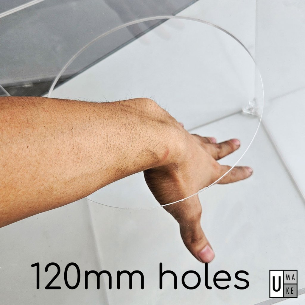 (2025 Upgrade) Lucky Draw Box 20cm / 25cm / 30cm Transparent Voting Box ...