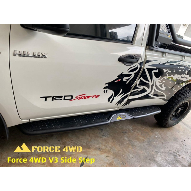 FORCE V3 foot door side step running board Hilux vigo Revo rogue Rocco ...