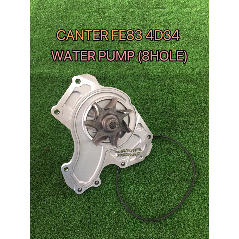 MITSUBISHI CANTER FE83 4D34 WATER PUMP（8HOLE） | Shopee Malaysia
