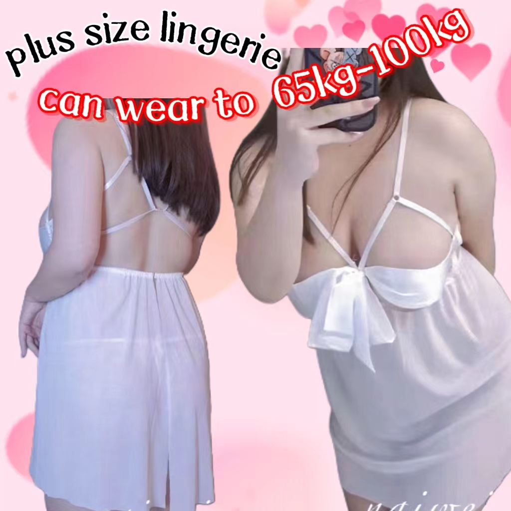 Plus Size Sexy Lingerie Plus Size Baju Tidur Seksi Can Fit Up To 100kg