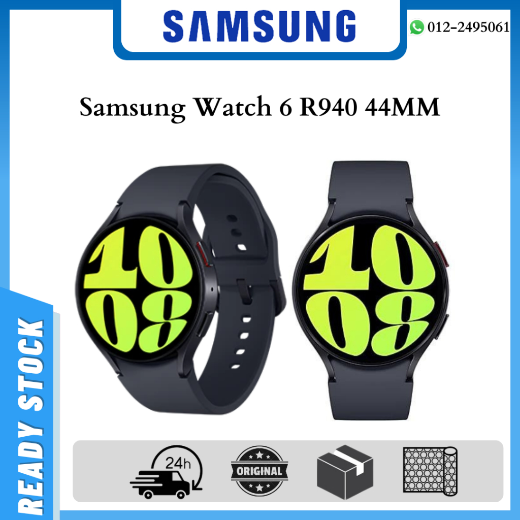 SME Samsung Galaxy Watch 6 R940 44MM Smartwatch/Smart band | Gift💥100% ...