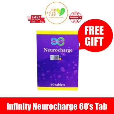 FREE SHIPPING Infinity Neurocharge 60 tablets (6 strips) (Vitamin B1 ...
