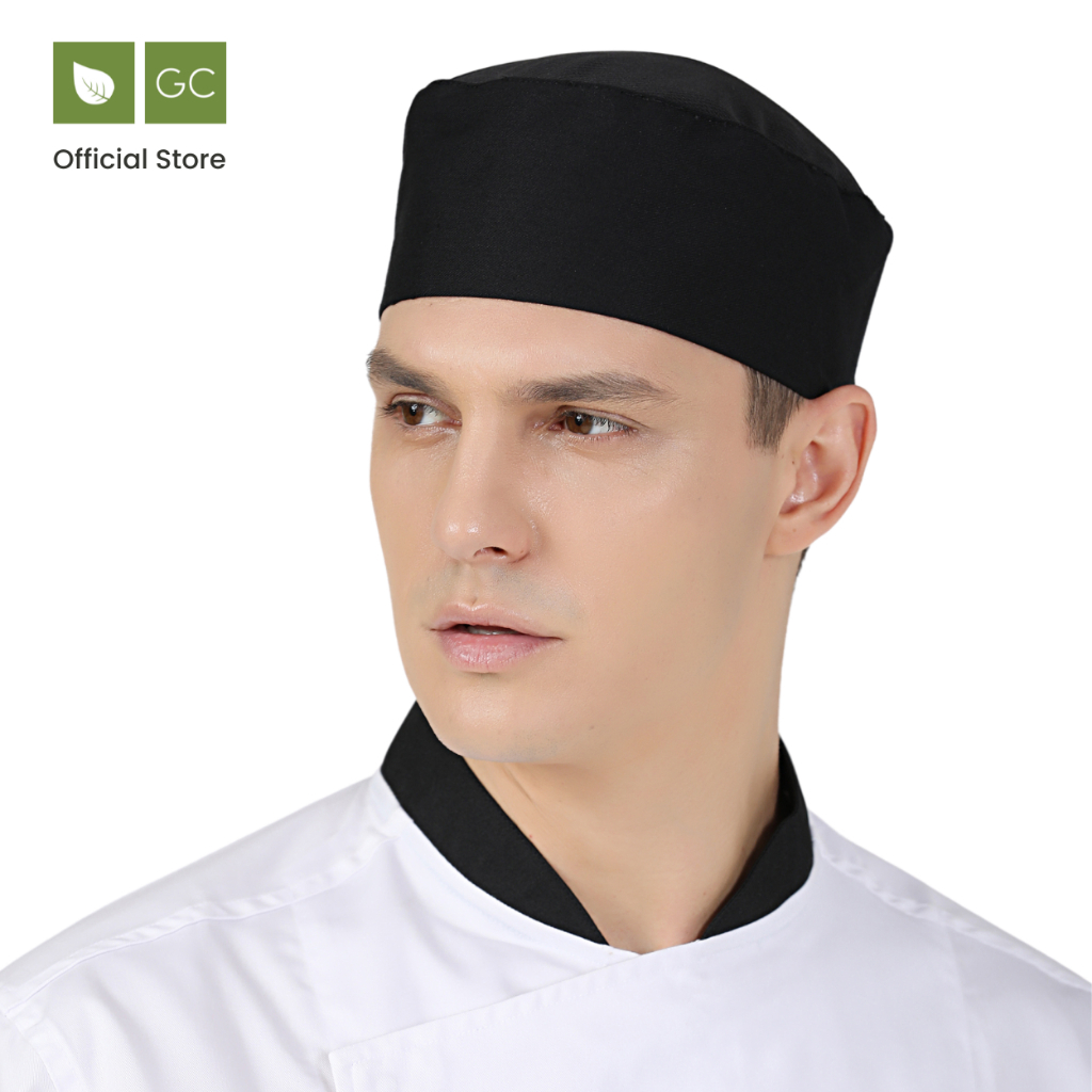 Gladiolus Black Chef Hat | With Vent | Shopee Malaysia
