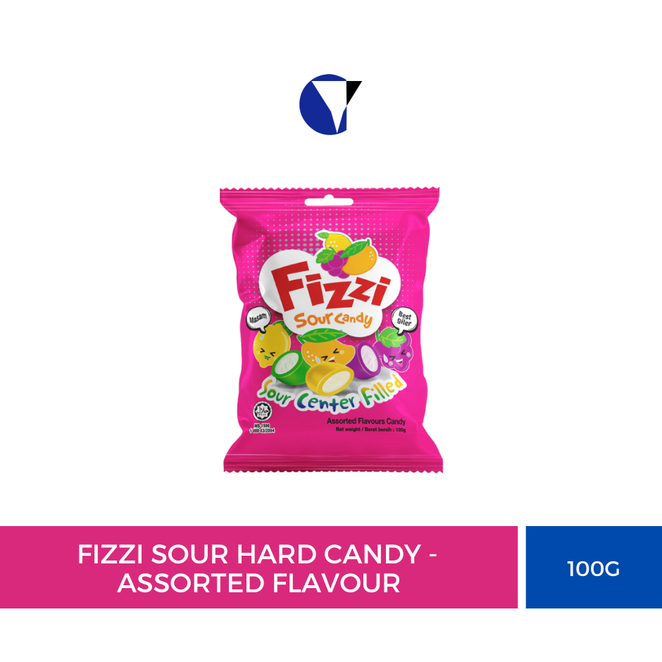 SN - FIZZI SOUR HARD CANDY - ASSORTED FLV (100G) | Shopee Malaysia