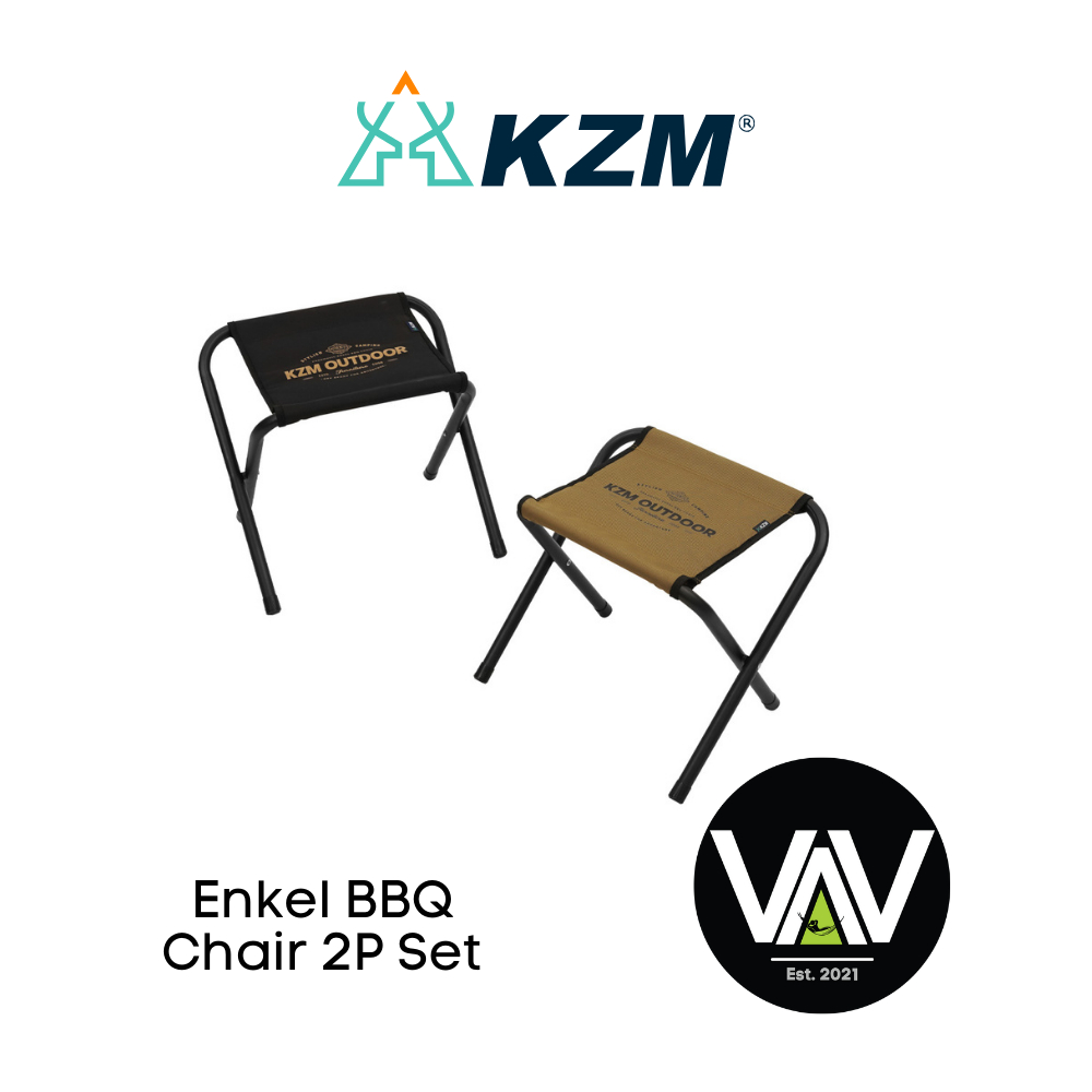 KZM Enkel BBQ Chair 2P Set | Shopee Malaysia