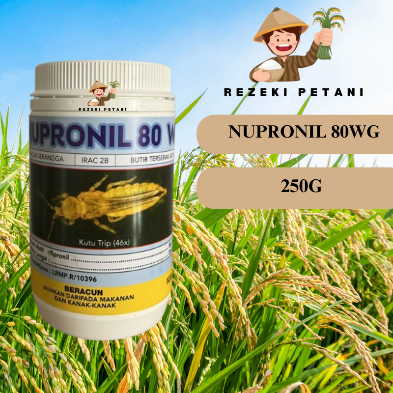 [ORIGINAL] 250G NUPRONIL 80WG RACUN SERANGGA ANAI ANAI SAMA REGENT 80WG ...