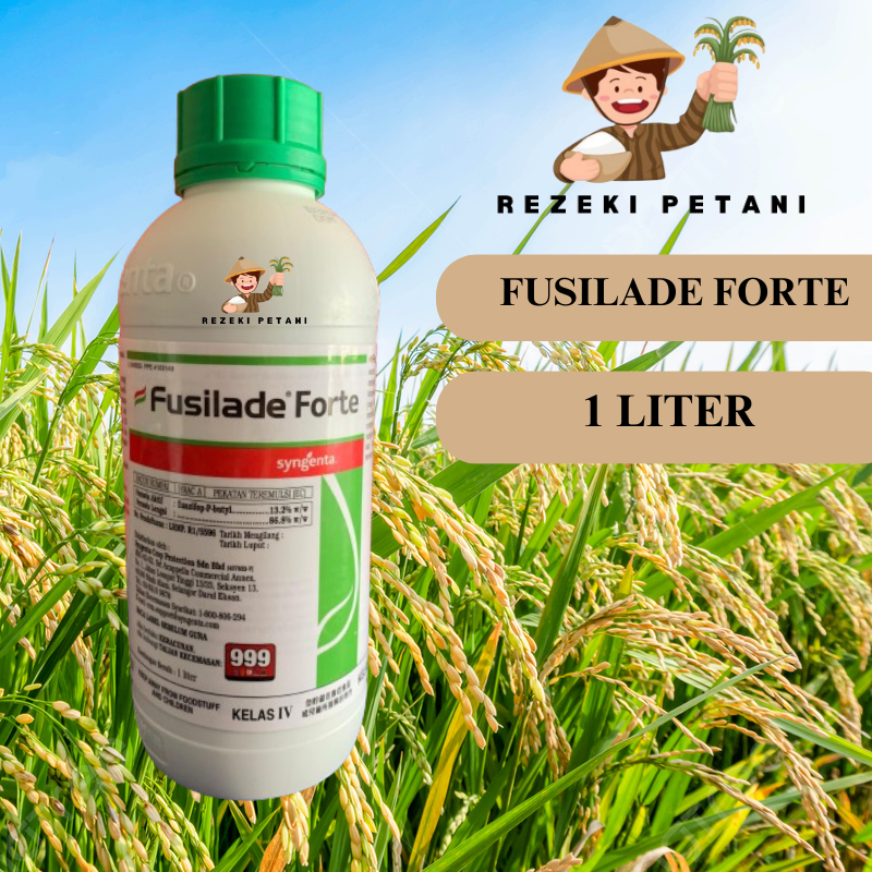 [ORIGINAL]1L FUSILADE FORTE SYNGENTA Fluazifop-P-butyl 13.2% Racun Rumput Kerbau Sambau Sayur ...