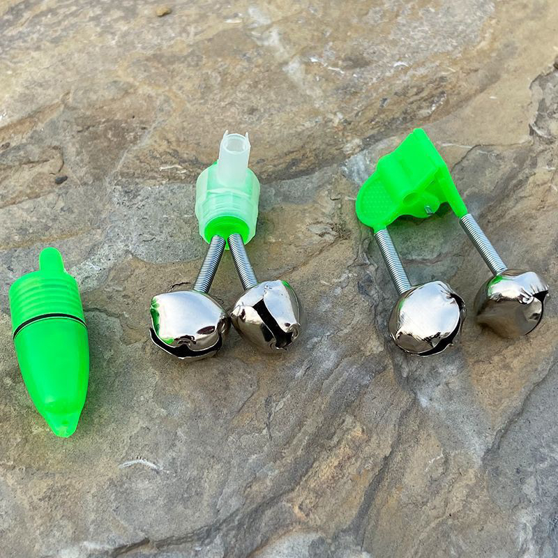 【KTE】1biji Loceng Mancing Alarm Ring Bell Mancing Kolam Rod Tip Bell ...