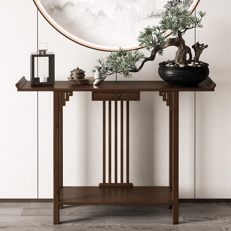 Console Table Classic Chinese Style Console Narrow Zen Hall Altar ...