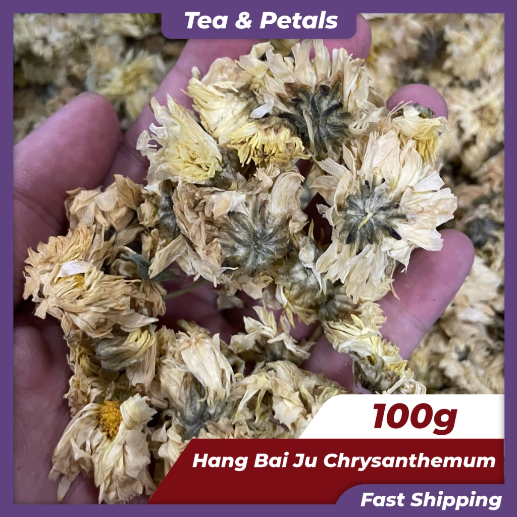 T&P 100g Premium Hang Bai Ju Tea Soothing White Chrysanthemum ...