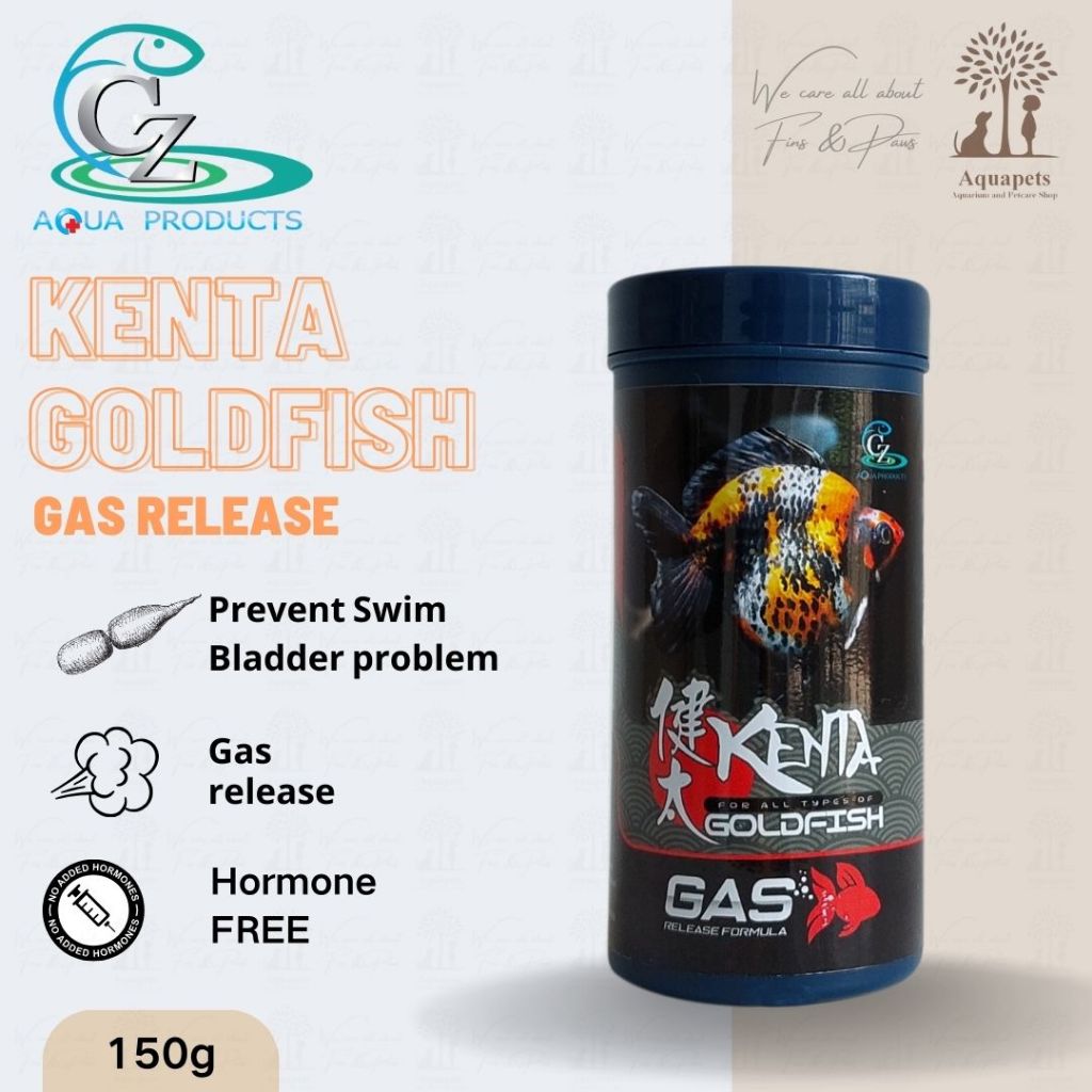 CZ Kenta Gold Fish Food Sinking 1.5mm - 150g / Makanan Ikan Emas ...