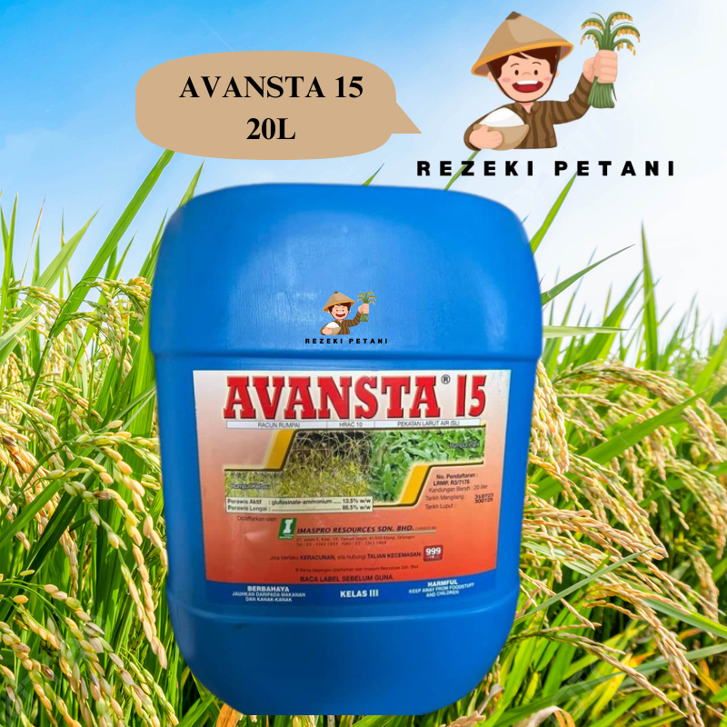 [ORIGINAL] 20L AVANSTA 15 IMASPRO (sama Basta 15, Boxter, Kenbast 15 ...