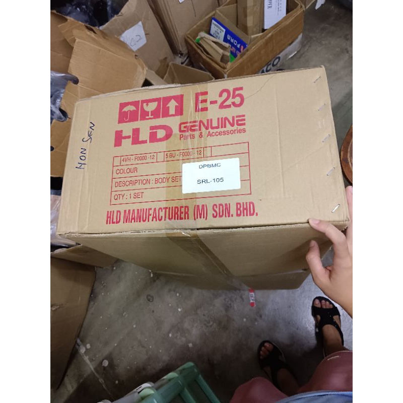 HLD Yamaha srl105 lagenda 105 motor body set cover DPBMC body kit ...