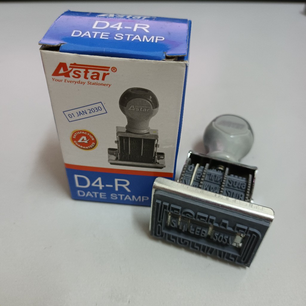 ASTAR Date Stamp - Received ( D4-R ) | Shopee Malaysia