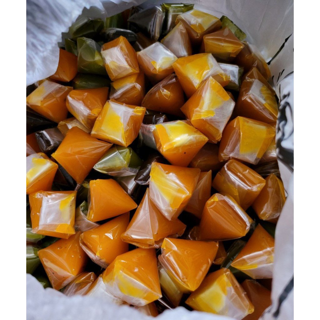 Dodol mini tiga bucu gula melaka pandan durian dodol doorgift weeding ...