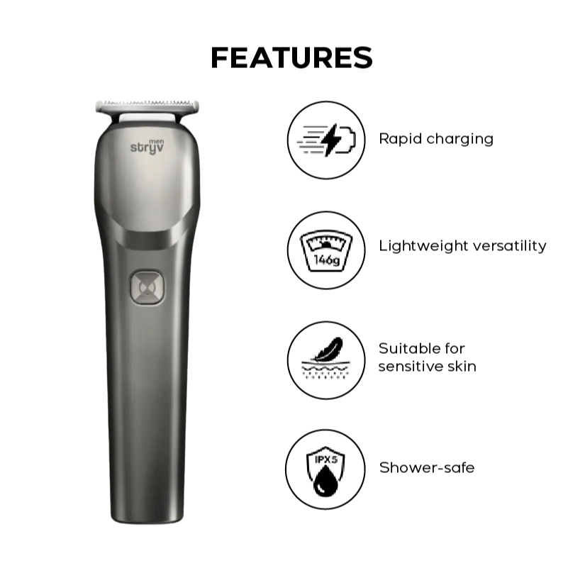 Stryv MultiShave Body Hair Shaver (6 months warranty) | Shopee Malaysia