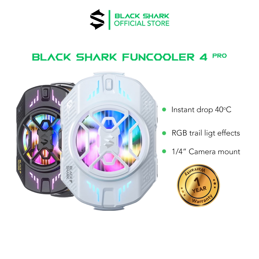 Black Shark Fun Cooler 4 Pro | 7 Blade High RPM Ultra Fast Cooling ...