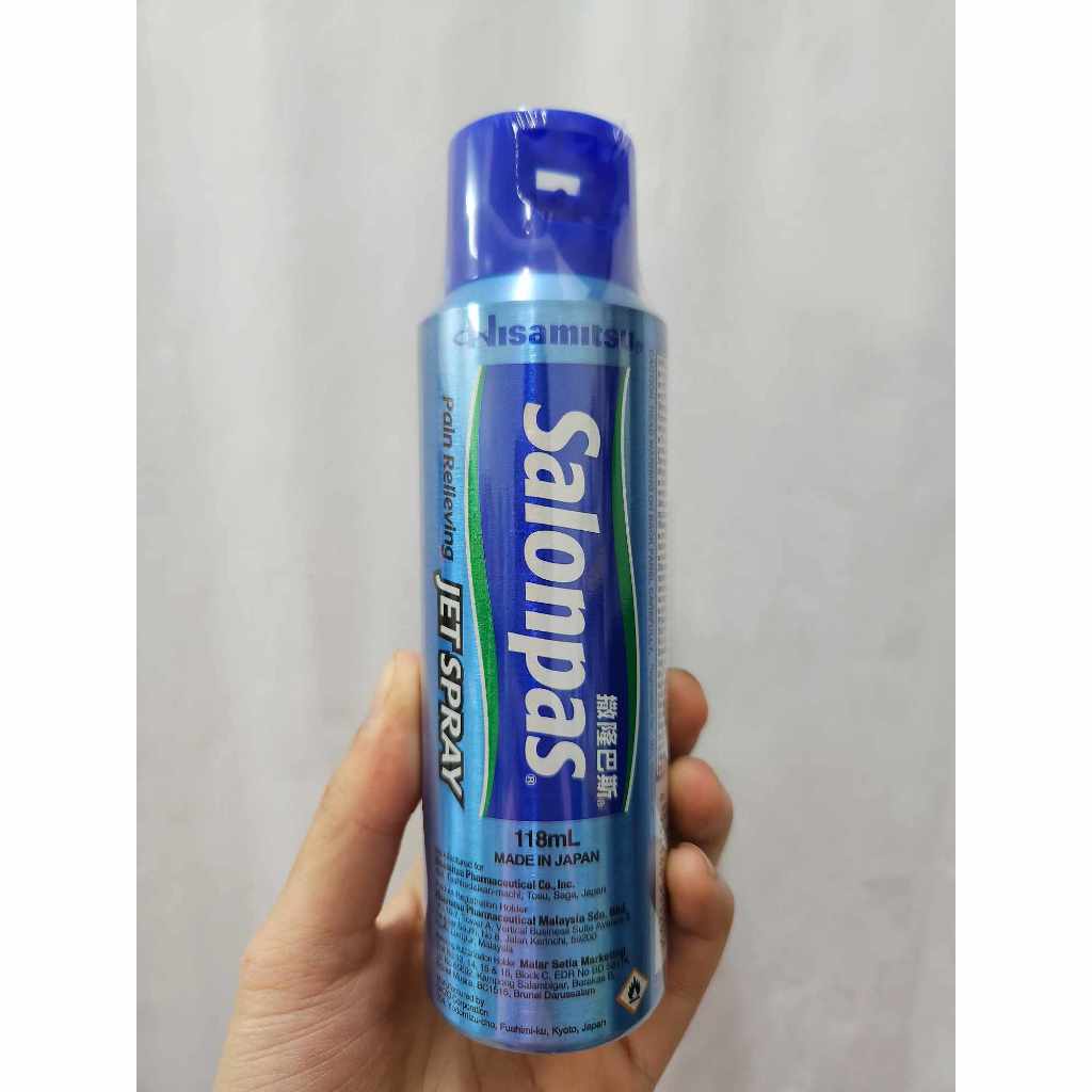 Salonpas Pain Relief Spray 118ML | Shopee Malaysia