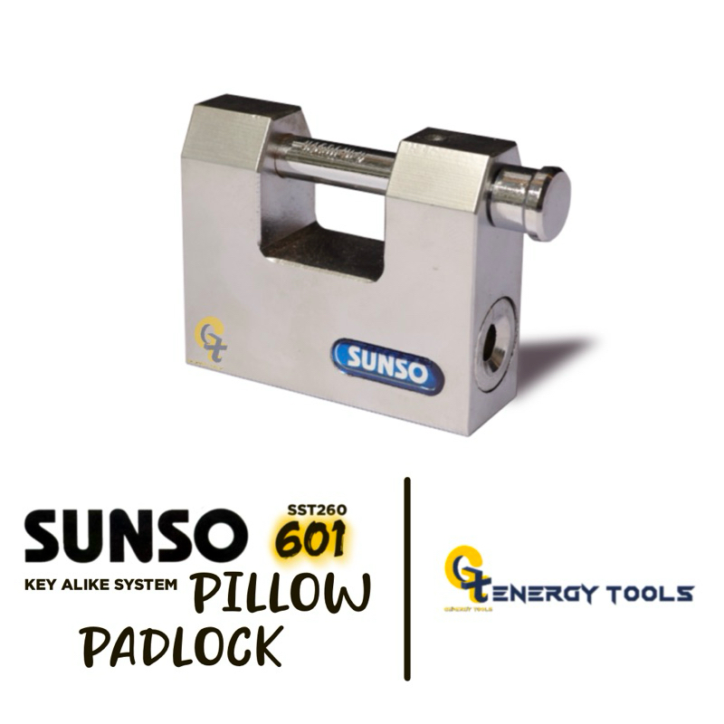 [GENERGY Tools] SUNSO PILLOW PAD LOCK/ KUNCI BANTAL SST 260-601 (60MM ...