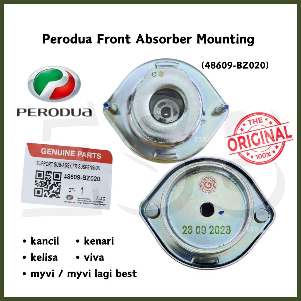 Perodua Front Absorber Mounting Myvi Viva Kelisa kancil(48609-BZ081 ...