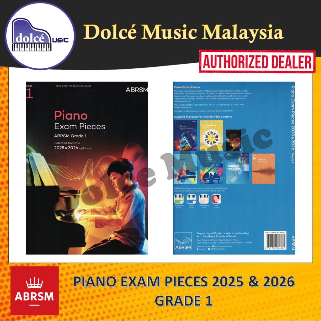 ABRSM - Piano Exam Pieces 2025-2026 Syllabus - Grade 1 | Shopee Malaysia
