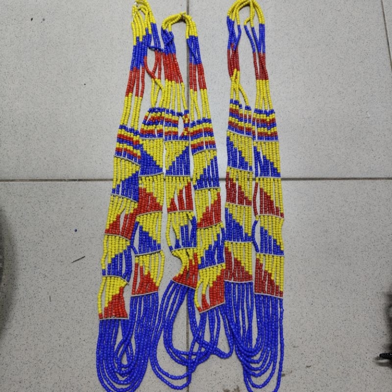 Sarawak Traditional Costume Necklace Bidayuh Dayak Rantai Bidayuh ...