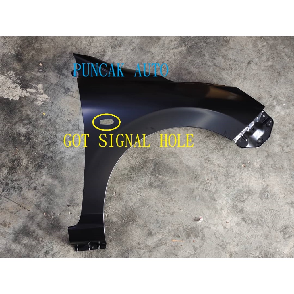 ORIGINAL PERODUA AXIA 2023 FRONT FENDER BESI MUDGUARD DEPAN | Shopee ...