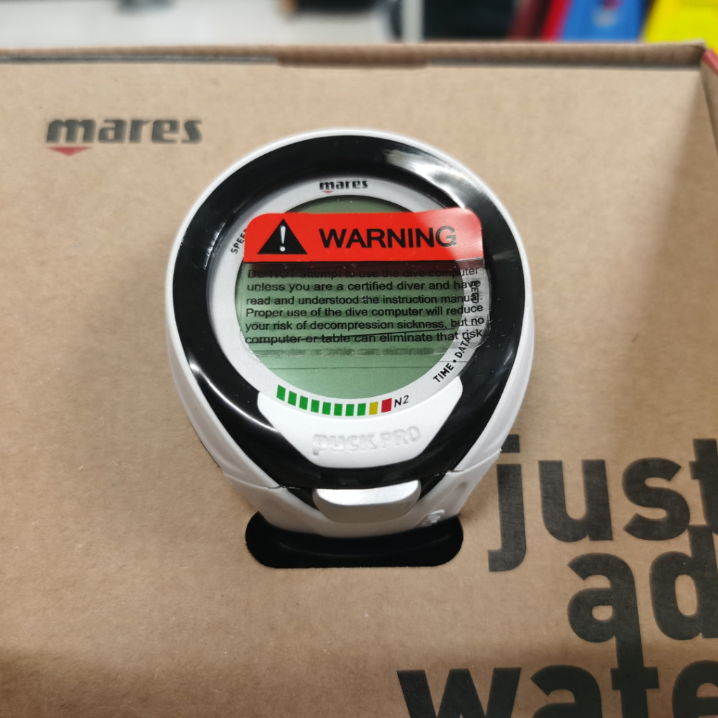 MARES PUCK PRO PLUS DIVE COMPUTER FOR SCUBA DIVING BIG SCREEN RUGGED ...