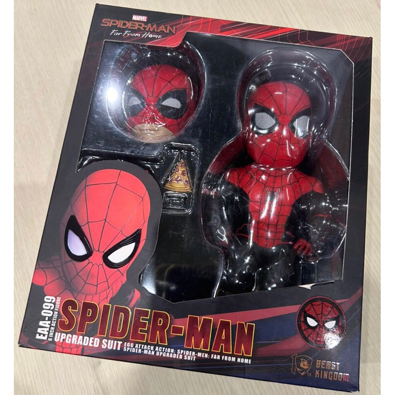 Beast Kingdom Marvel Comic: Egg Attack Action Figure: Spider-Man Far ...
