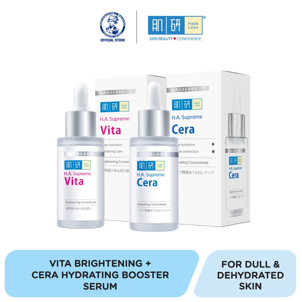 Hada Labo Brightening + Moisturising Serum Duo Set | Shopee Malaysia
