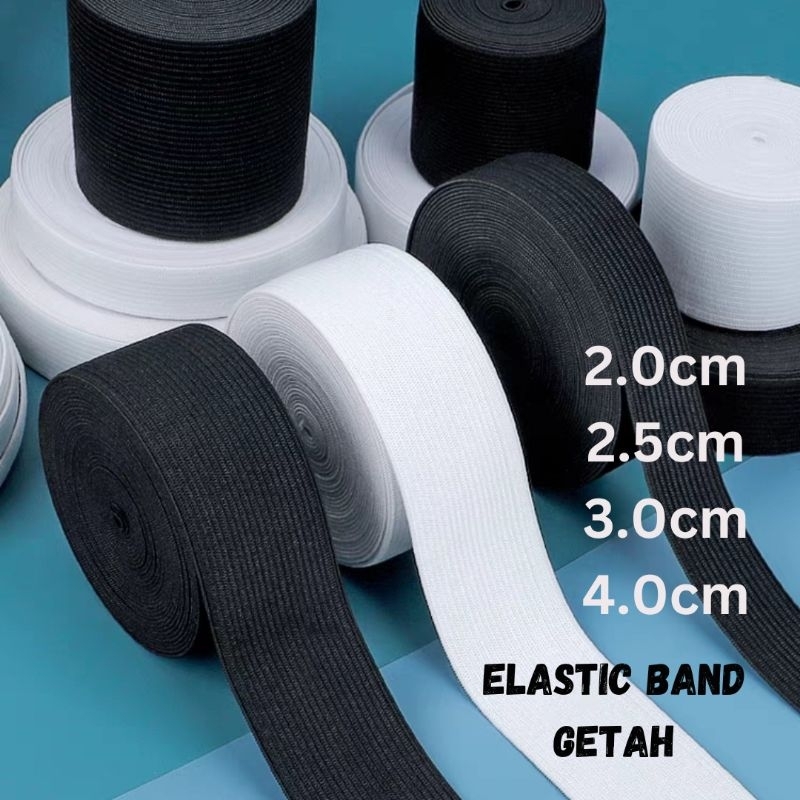 Soft Elastic Getah pinggang lembut Getah Kain Getah Lembut Elastic Band ...