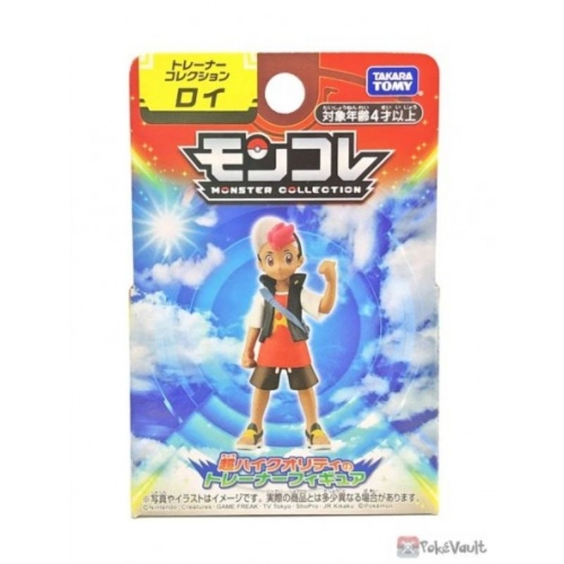 TAKARA TOMY MONCOLLE TRAINER ROY MONSTER COLLECTION POKEMON GO | Shopee ...