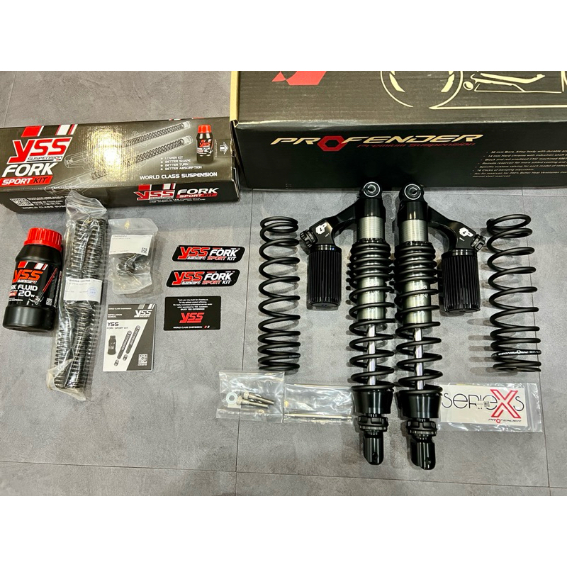 ADV150 ADV160 Original Profender & YSS Front Rear Set Shock Absorber ...