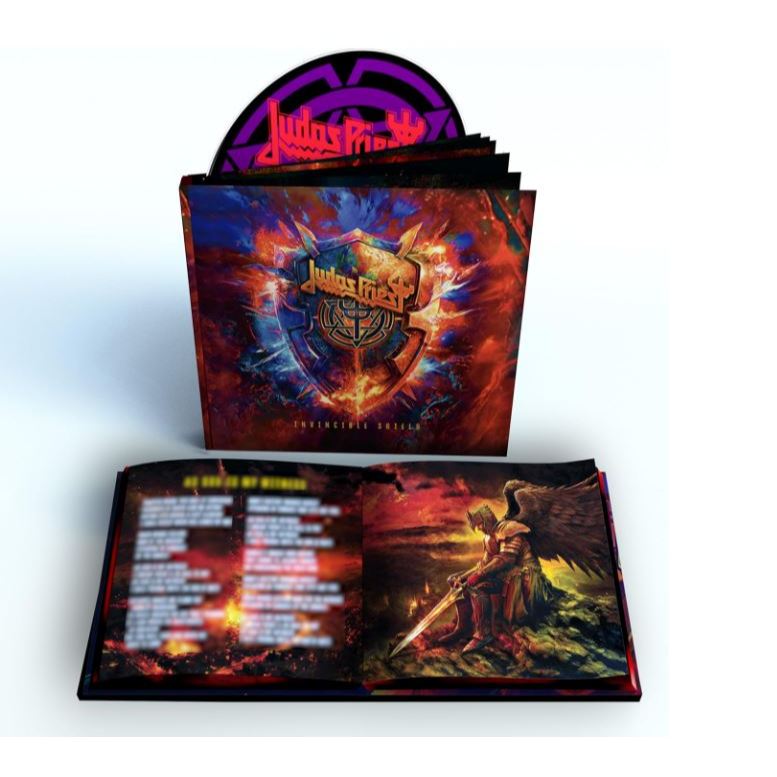 Judas Priest - Invincible Shield 【 Deluxe Edition CD 】【Hard Cover ...