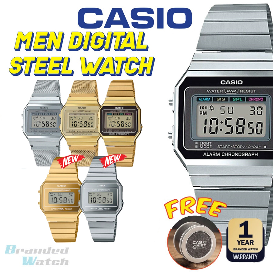CASIO DIGITAL VINTAGE A700 SERIES A700WMG-9A A700WM-7A A700WG-9A A700W ...