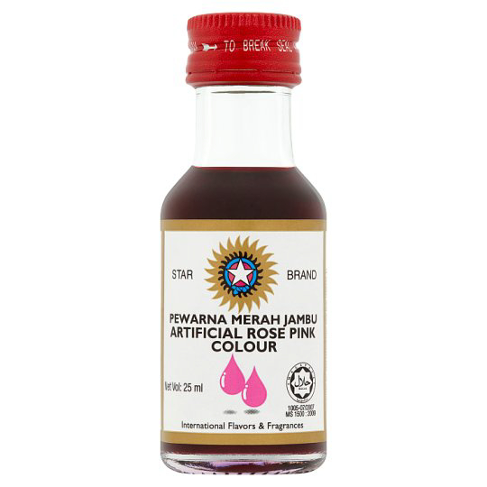 STAR BRAND Artificial Rose Pink Colour/ Pewarna Ros Merah Jambu 25ML ...