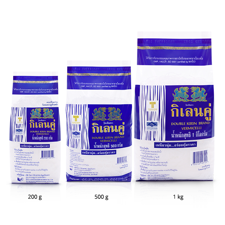 Halal Thailand Double Kirin Fresh Bean Vermicelli Suhun Basah TangHun ...