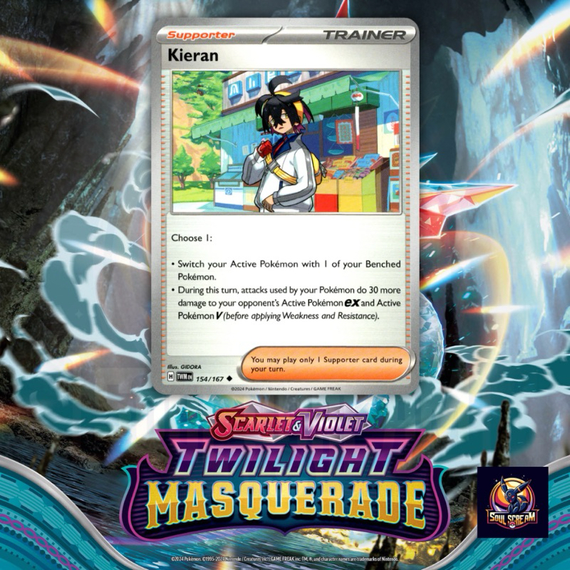 Pokemon TCG Kieran Twilight Masquerade | Shopee Malaysia